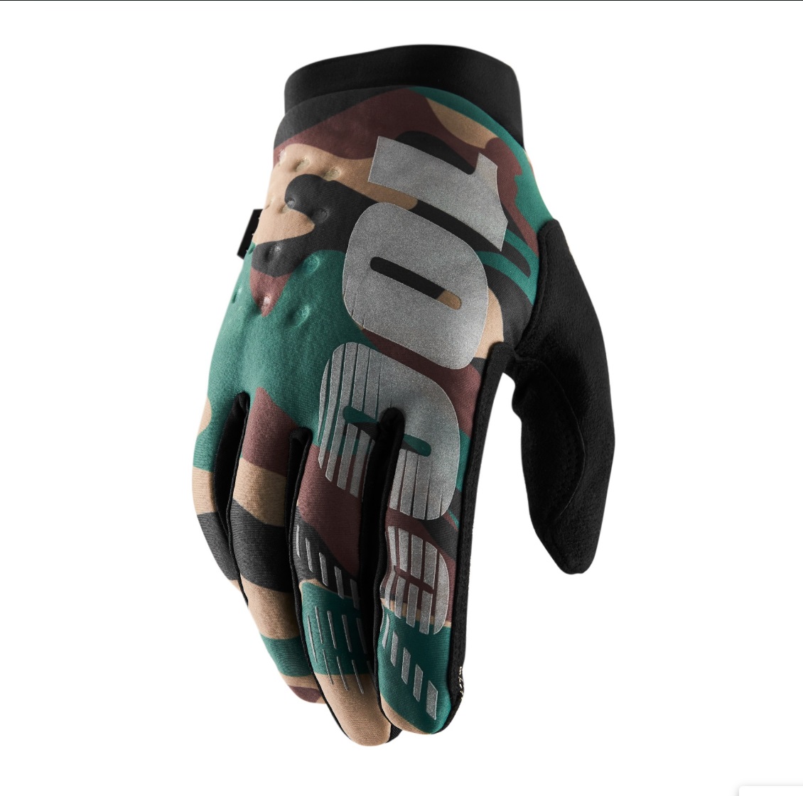 100 Brisker Cold Weather Gloves Camo Black