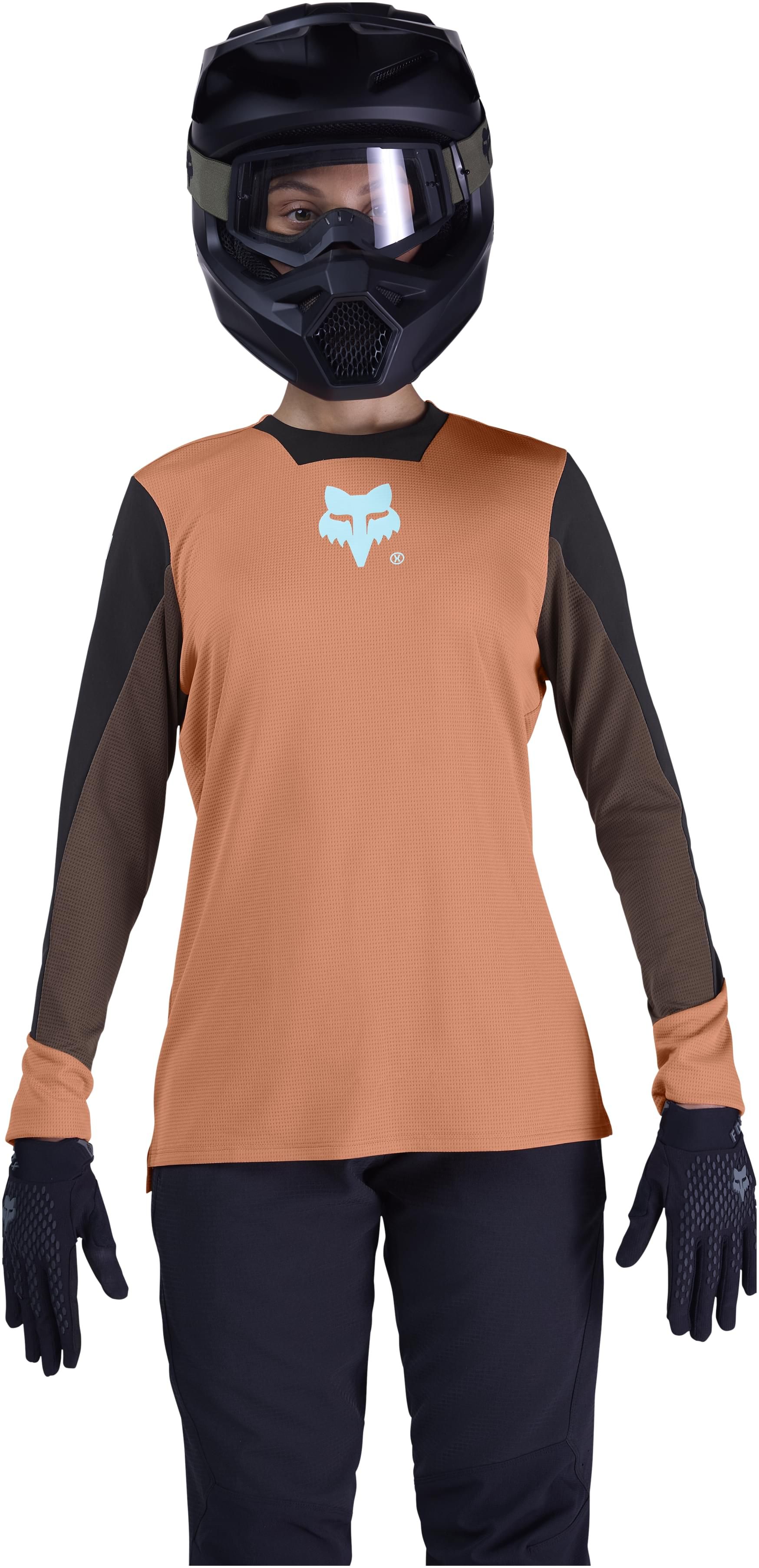Fox Defend Elevated Womens Long Sleeve Jersey - Long Sleeve Jerseys - Jerseys & Tops - Clothing