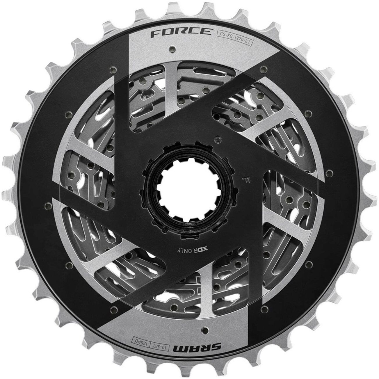 SRAM Force XG-1270 E1 12-Speed Cassette - Drivetrain - Components