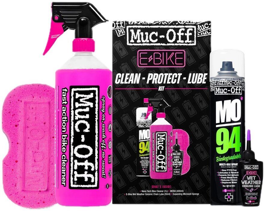 Muc-Off E-Bike Clean, Protect & Lube Kit - Oils & Lubricants - Workshop