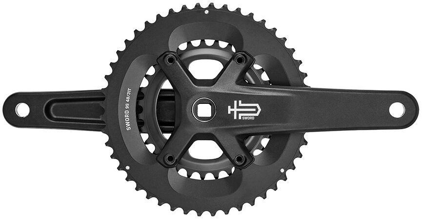MicroSHIFT Sword Black Double 9-Speed Chainset