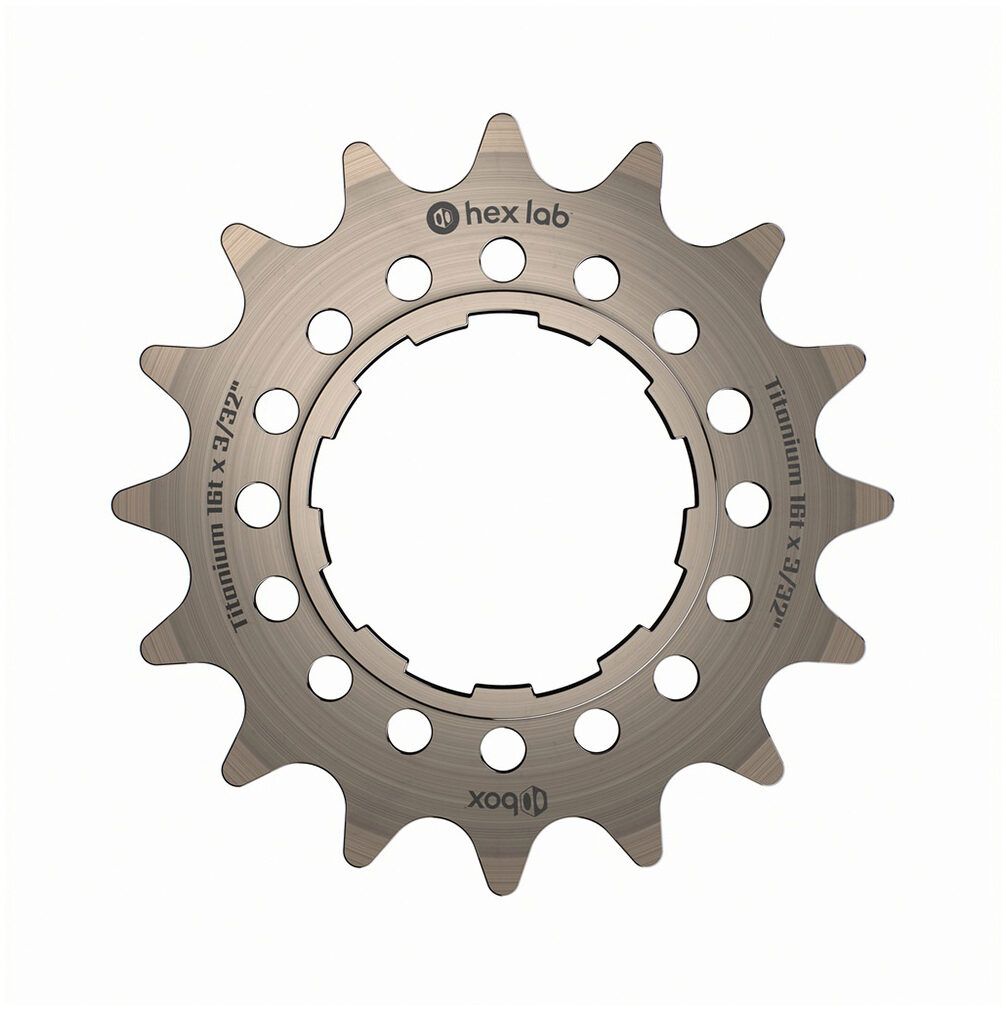 Box Hex Lab Single Speed Titanium Cog