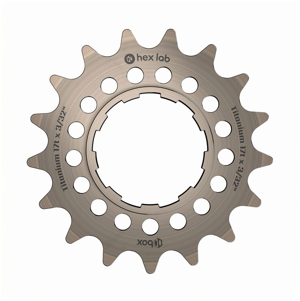 Box Hex Lab Single Speed Titanium Cog