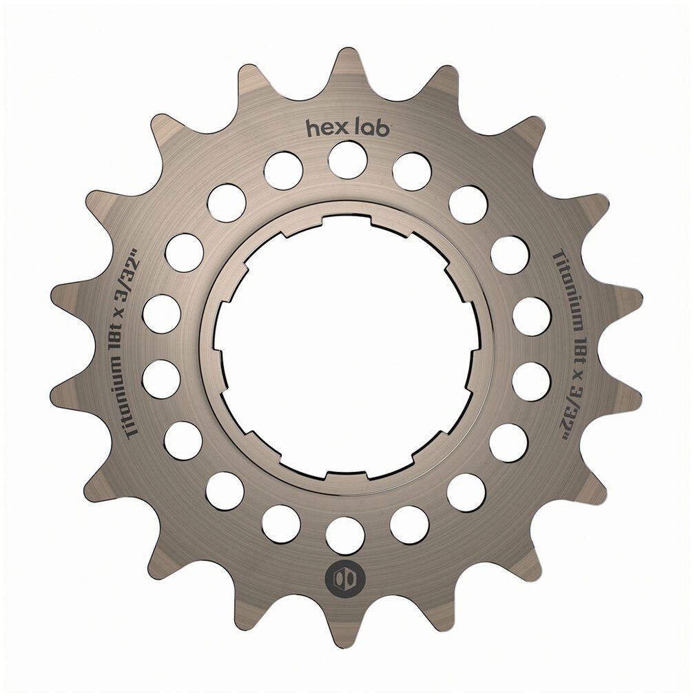 Box Hex Lab Single Speed Titanium Cog