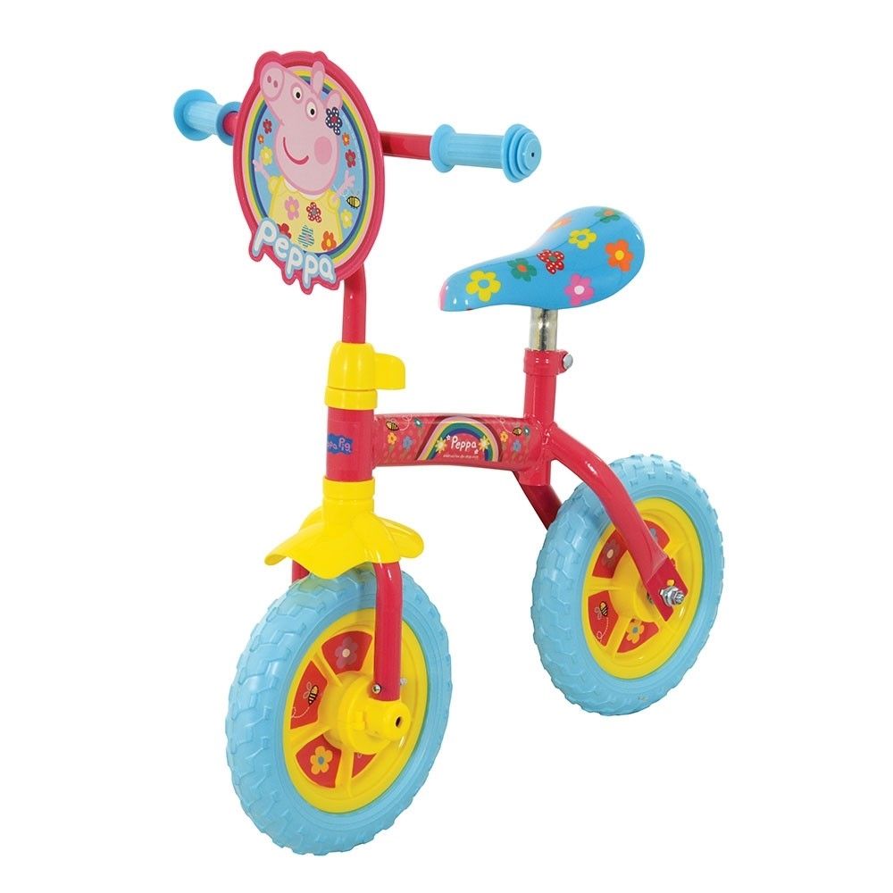 Peppa Pig 2-In-1 10-Inch Training Bike