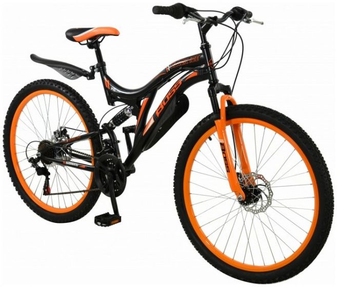 Boss Black Ice Bike - Full Suspension MTB Bikes - Mountain Bikes - Bikes